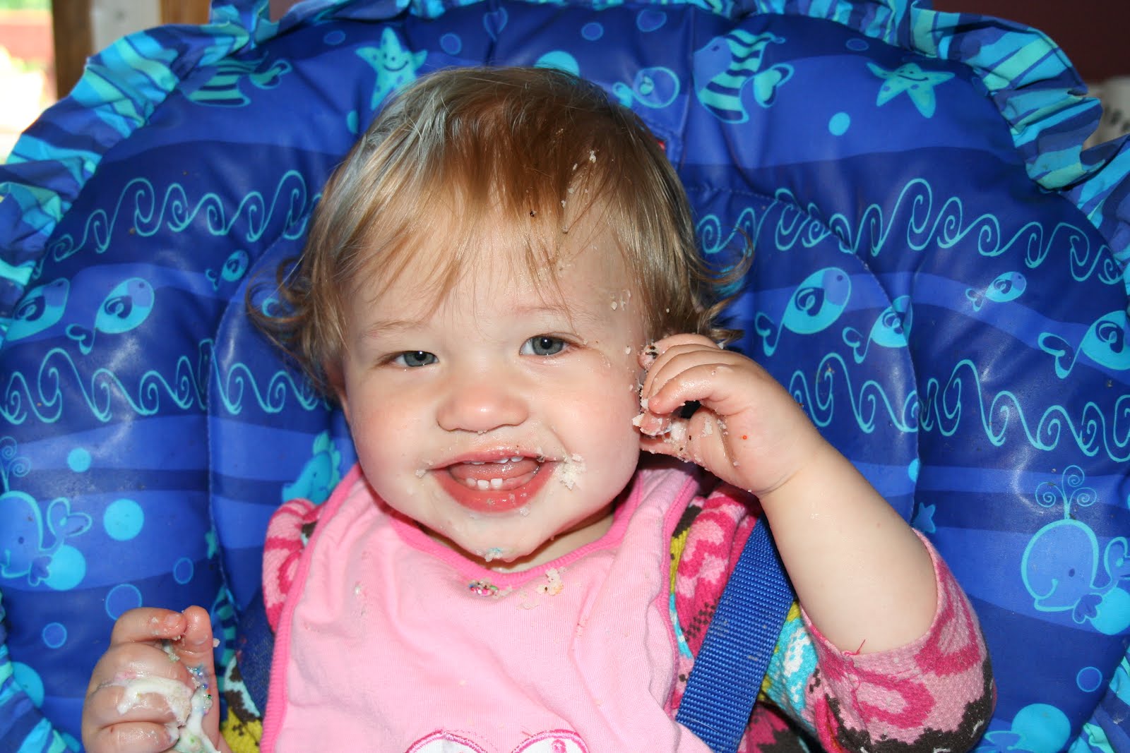 The Friary Family: Madeline Grace is 1