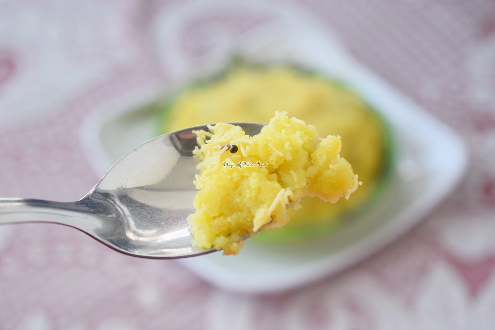 Surti Sev Khamani - Instant Khamani with Besan Recipe - सुरती सेव खमनी ...