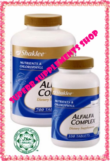 Superb Supplements Shop: Alfalfa Complex Shaklee