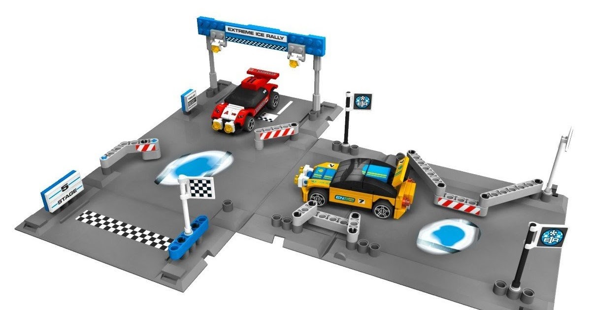 LEGOS FOR SALE!!!: LEGO Racers Fold-Out Tracks: Ice Rally