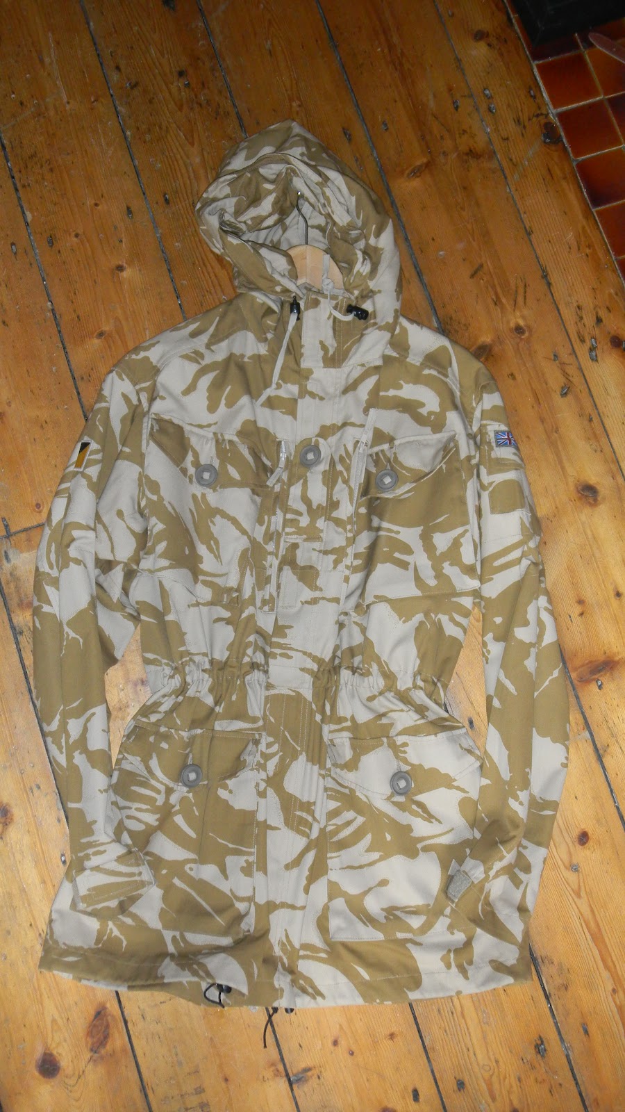 Terrace Gent: British Army Desert Parka