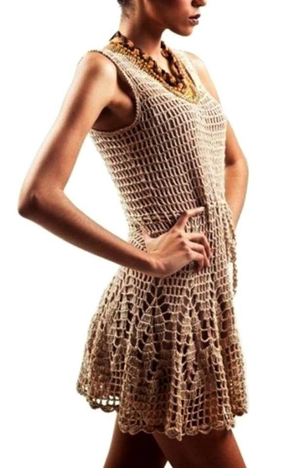 Tina's handicraft : crochet dress