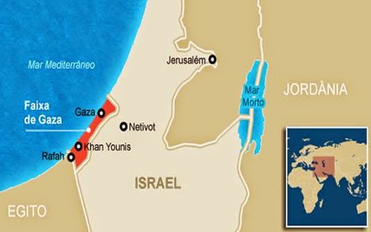 O FAROL: VENTO ORIENTAL DESVIA MÍSSIL DO HAMAS PARA O MAR MEDITERRÂNEO