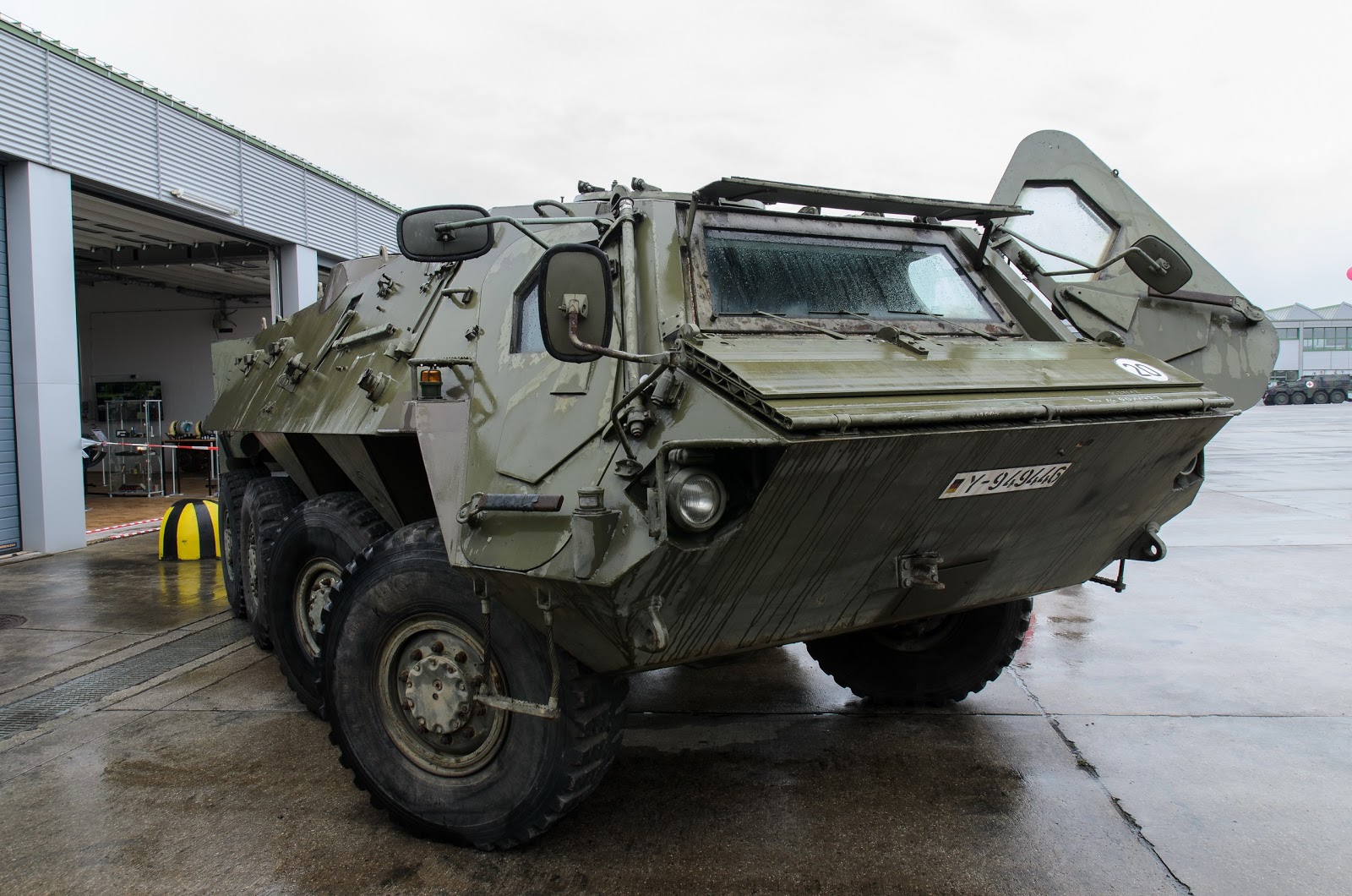 SNAFU!: Transportpanzer Fuchs 8x8 prototype...unknown armored vehicle!