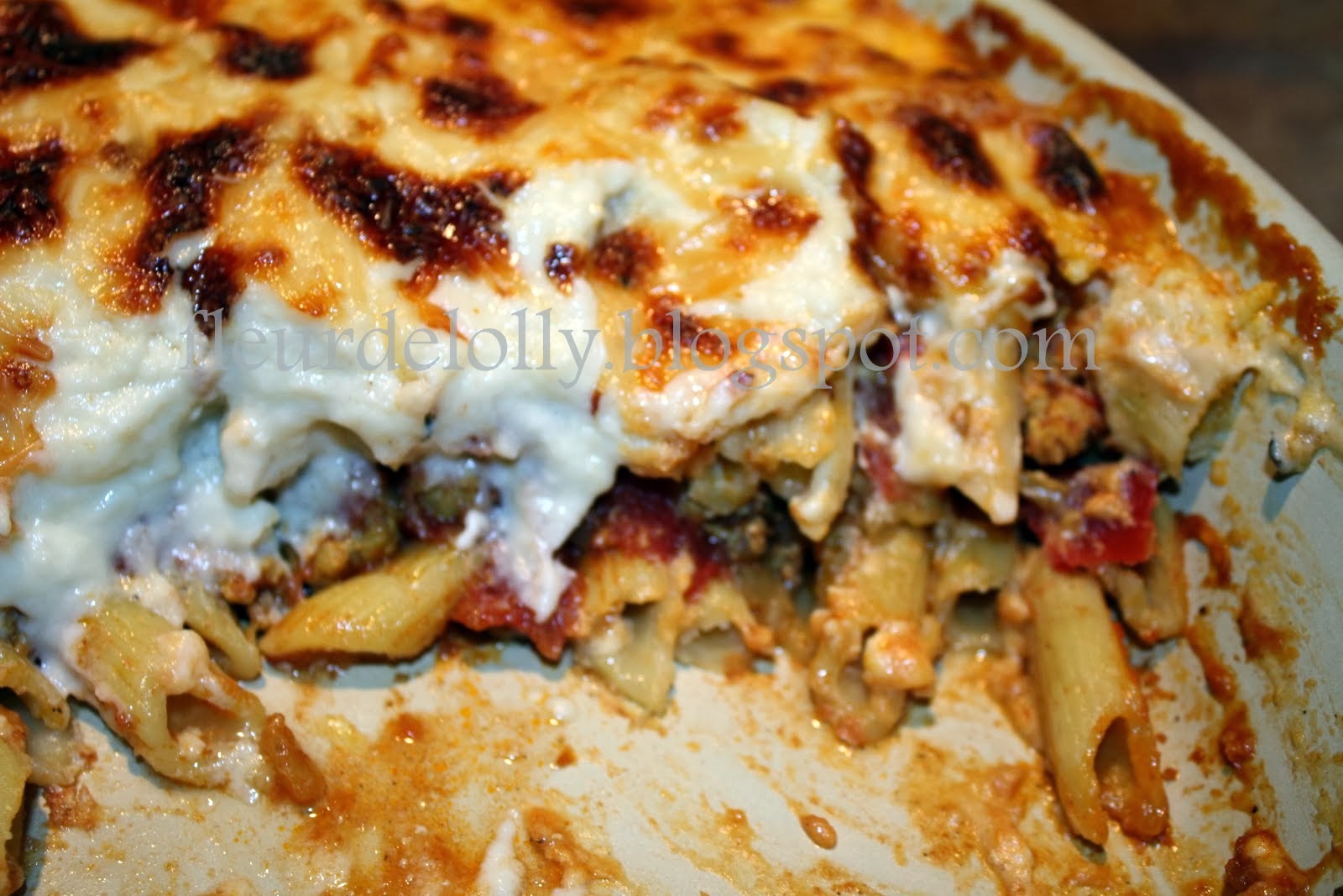Fleur de Lolly: Moroccan Spiced Pastitsio with Lamb and Feta