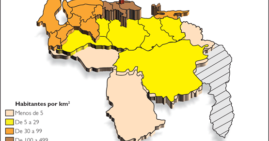 Distribución de la población en Venezuela: Distribución de la población ...