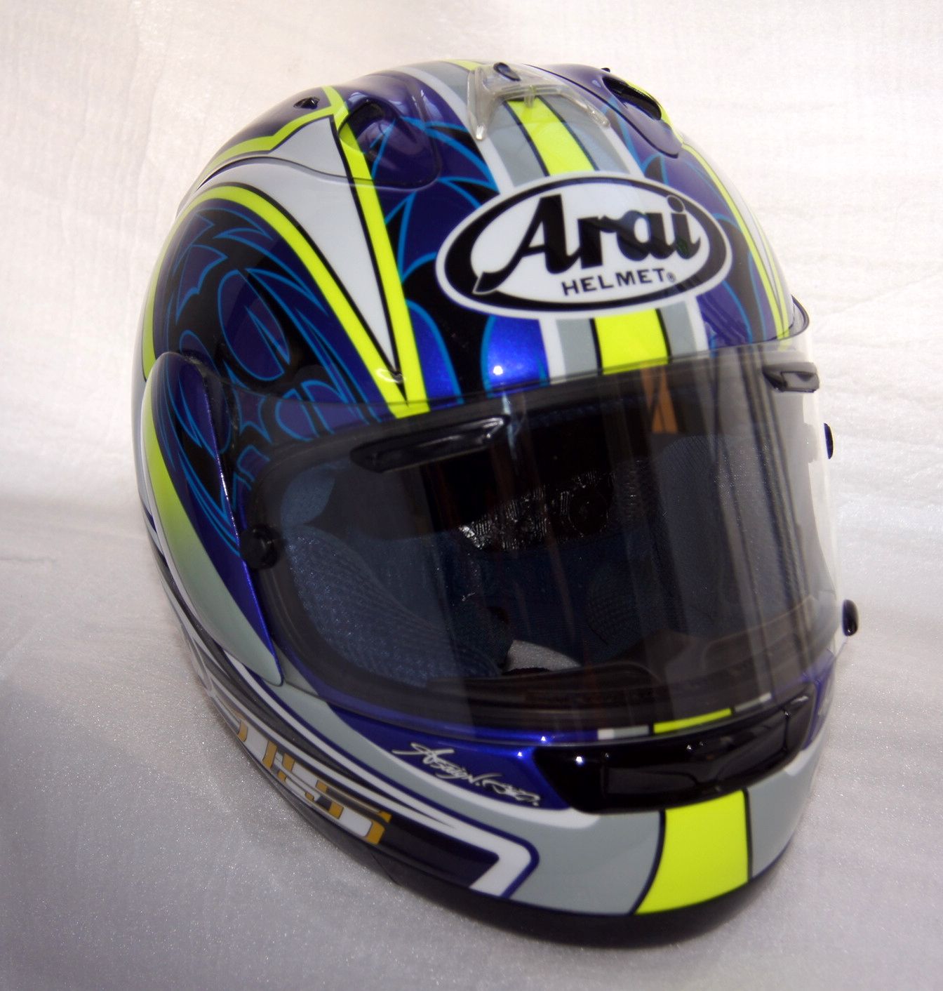 samurai‐bikers: Arai Racing Helmet RX-7 RR4 Sete Gibernau Official ...