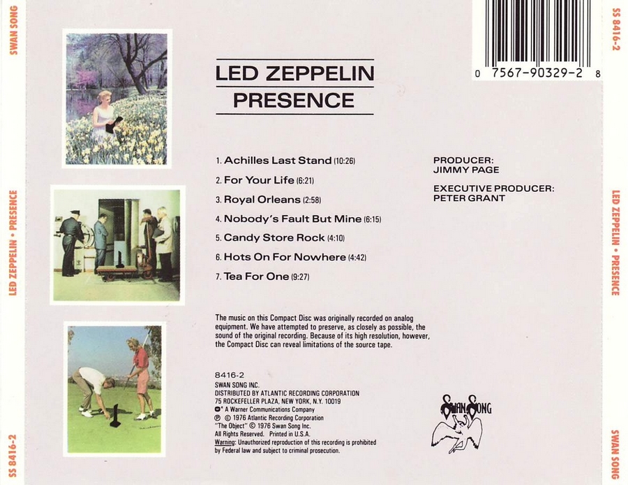 Discos para história: Presence, do Led Zeppelin (1976)