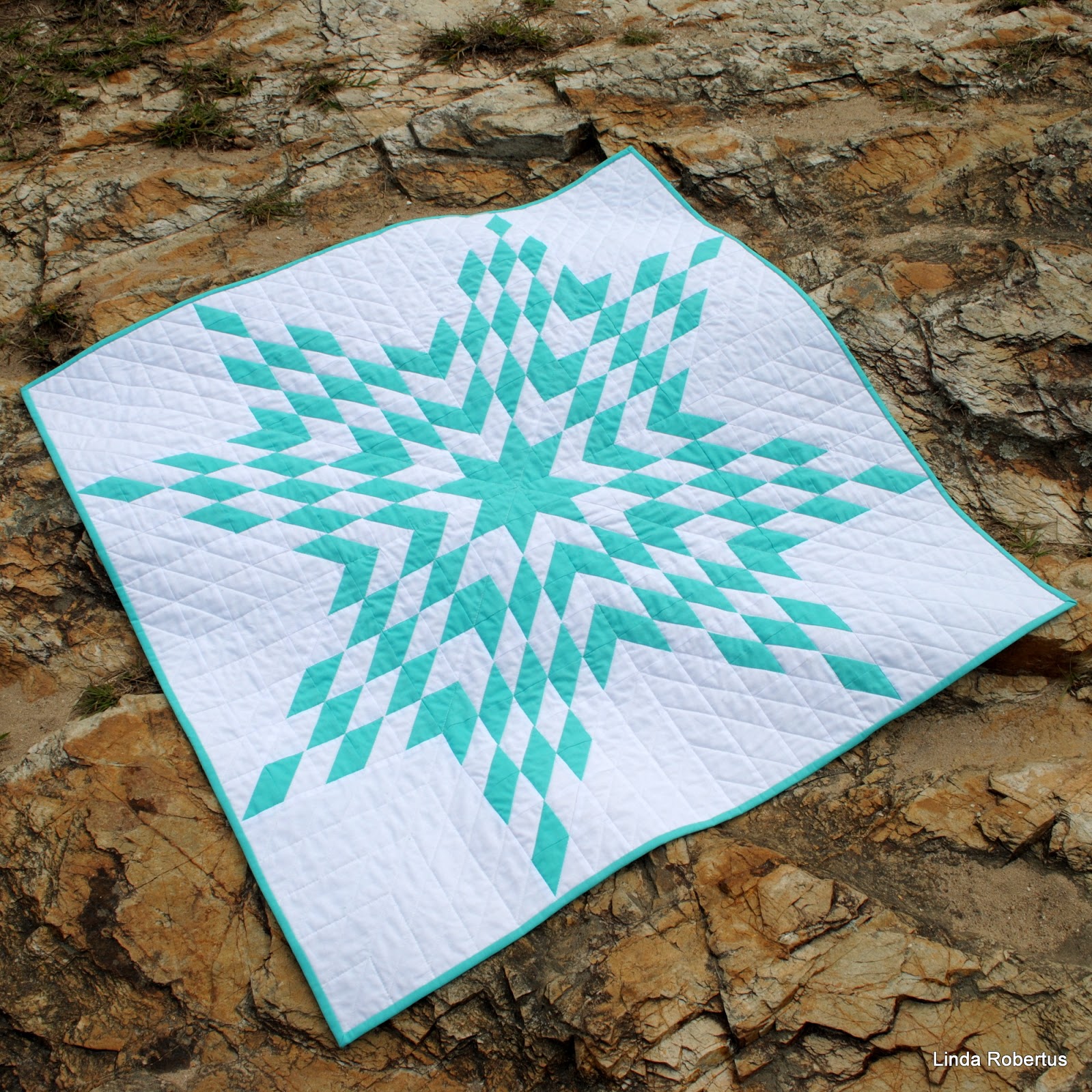 Blue Jacaranda by Linda Robertus: New pattern: Lone Star Baby Quilt ...