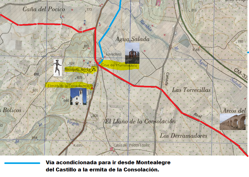 EL CAMINO DE ANÍBAL, DE CAUDETE A ALBACETE.: Descripcion y mapas de la ...
