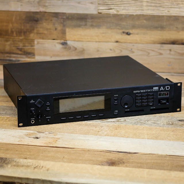 MATRIXSYNTH: Korg WaveStation A/D Rackmount Synth Module SN 300544