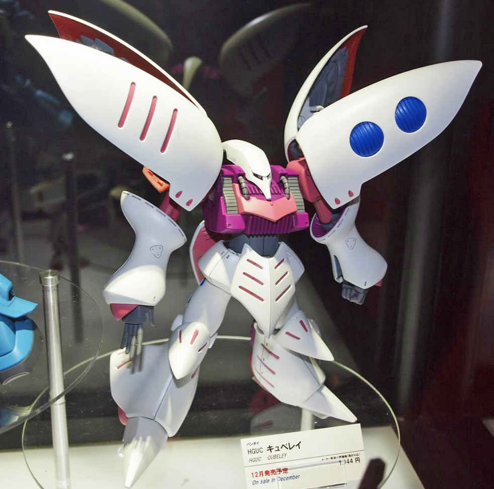 Gundam Family: HGUC 1/144 Qubeley (REVIVE) On Display @ All Japan Model ...