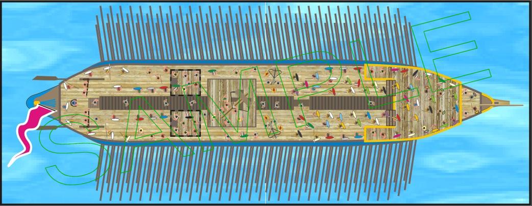 Tea and a Wad Wargaming: Tiny Tin Troops Ancient Ship Counters