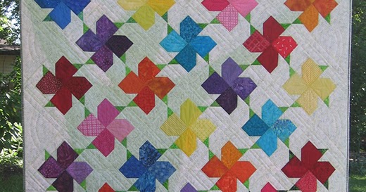 Quilting Land: Spring Bloom Quilt