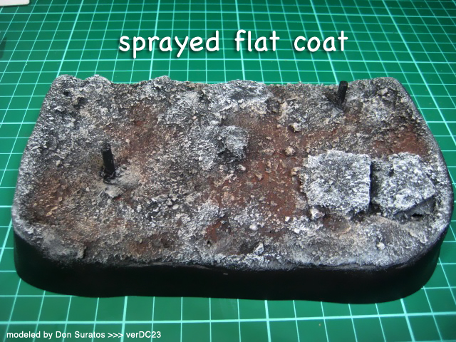 12" Kratos action figure custom base |Don Suratos aka DC23