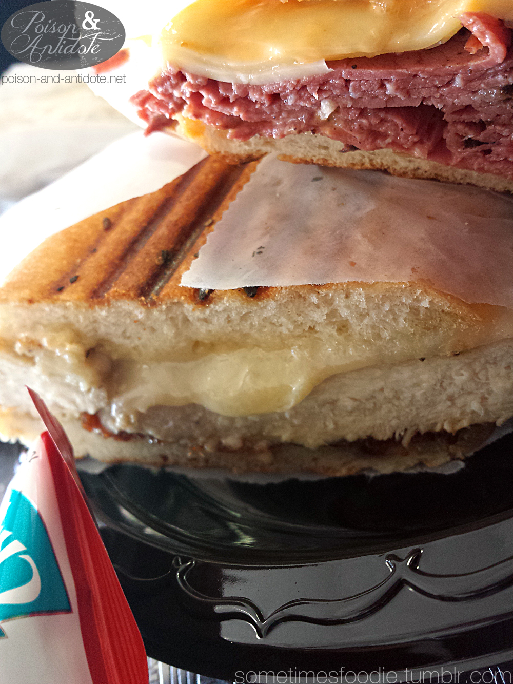 Sometimes Foodie: Corned Beef Panini - Wildwood Bagel : Wildwood, NJ