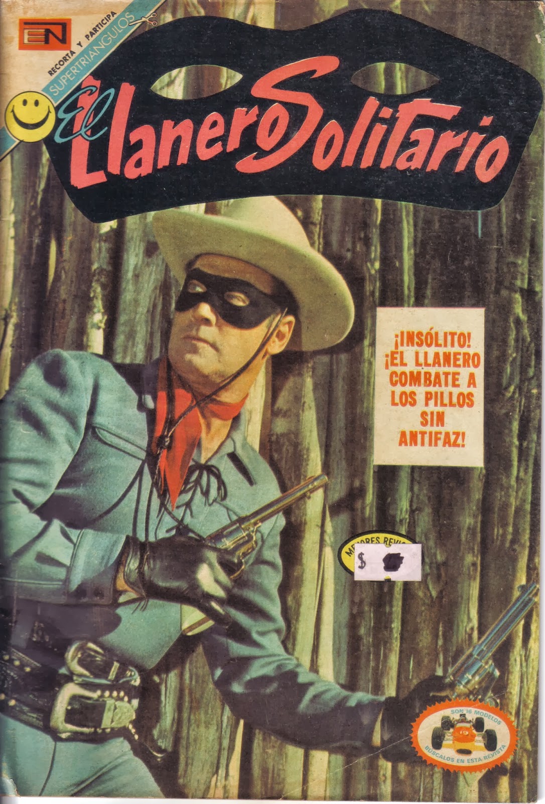 BAZAR DE COMICS EL REMATE : EL LLANERO SOLITARIO, COMIC DE LOS SETENTAS ...