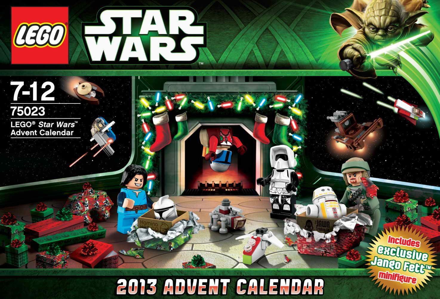oneTWOBRICK.com: set database: LEGO 75023 star wars advent calendar 2013