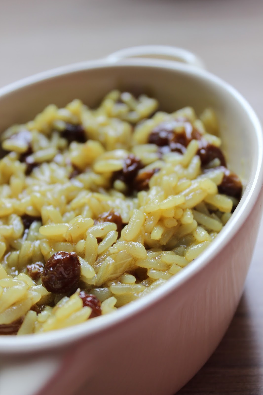 Sónia Meirinho: Arroz de Passas com Caril