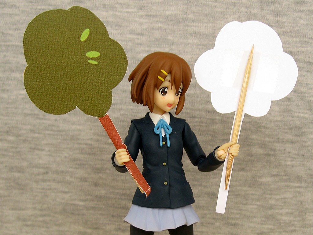 world of klaymore: Behind The Scenes: figma K-ON! Stage Play