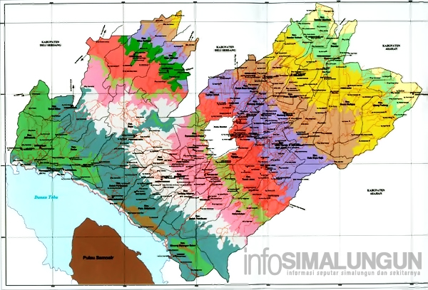 Kabupaten Simalungun secara geografis terletak diantara 3o 1839; 2o 36 ...