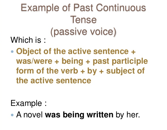 Convert Past Continuous Tense To Passive Voice Engli99 convert-past-continuous-tense-to-passive-voice-engli99