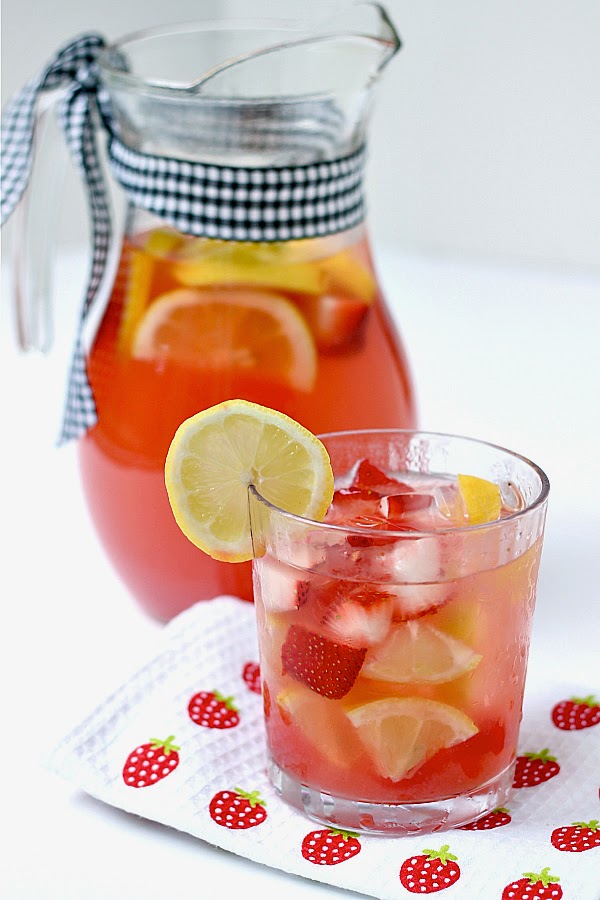 Your Southern Peach: Strawberry-Watermelon Infused Water