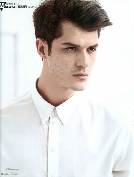 PARAGON MODEL MANAGEMENT: Emmanuel Solis @ Bazaar Men's Style