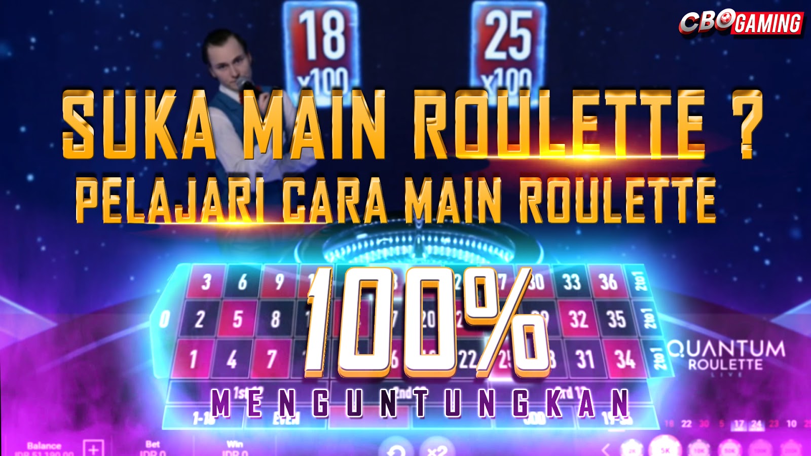 Cara Main Judi Roulette Online Yang Mudah Menang Di Cbogaming ( 100% ...