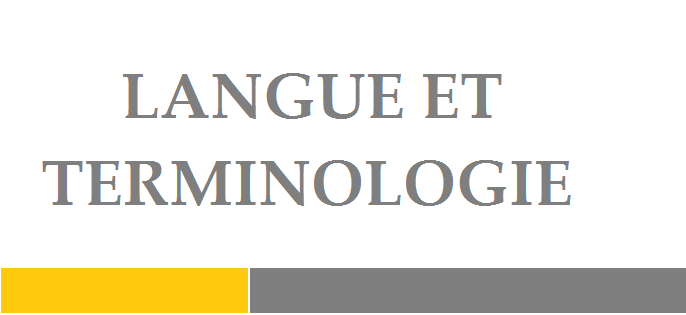 Cour Langue et Terminologie ~ Mon Polycope