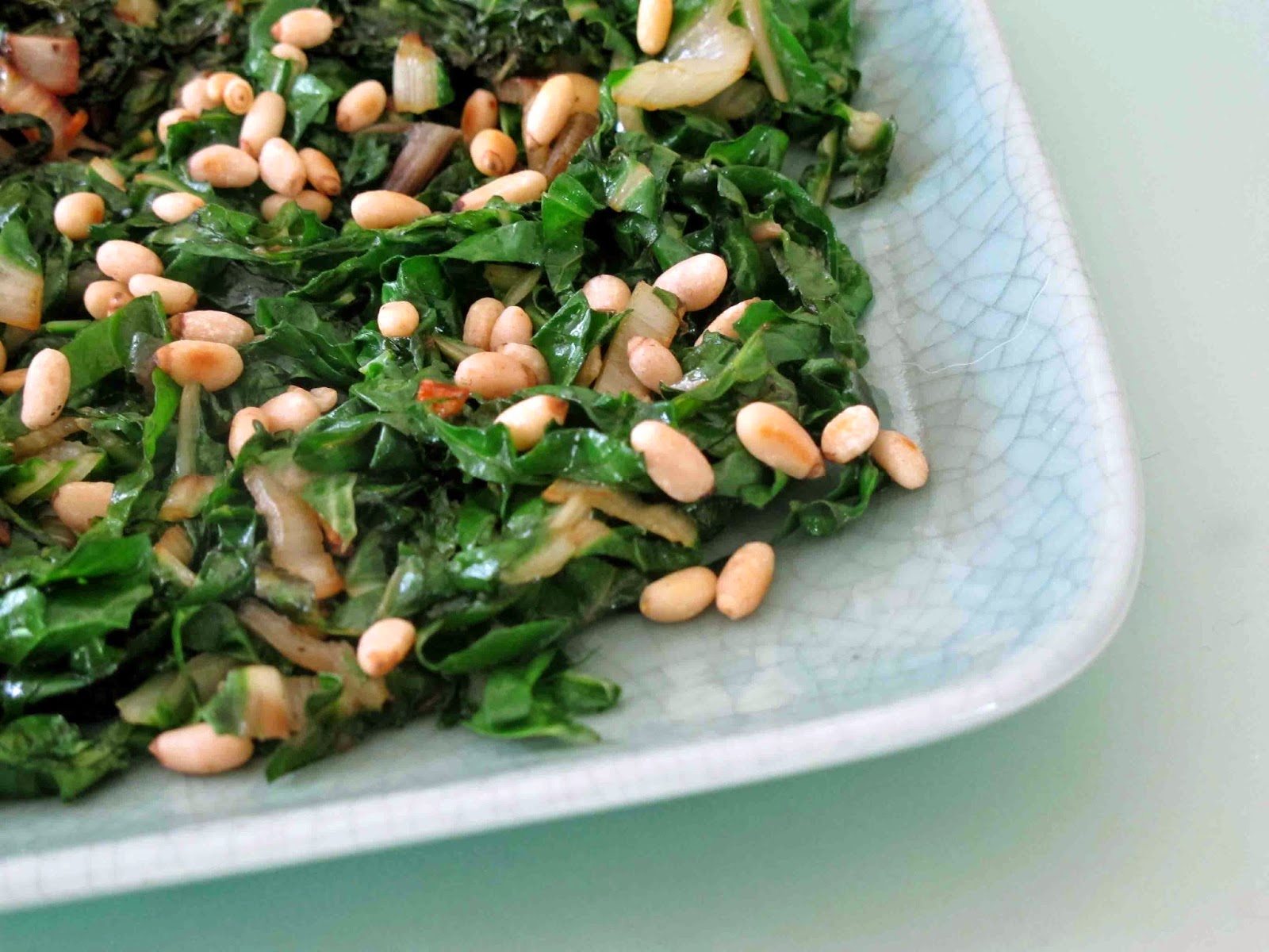 Shoot and Eat: Stir Fried Silverbeet