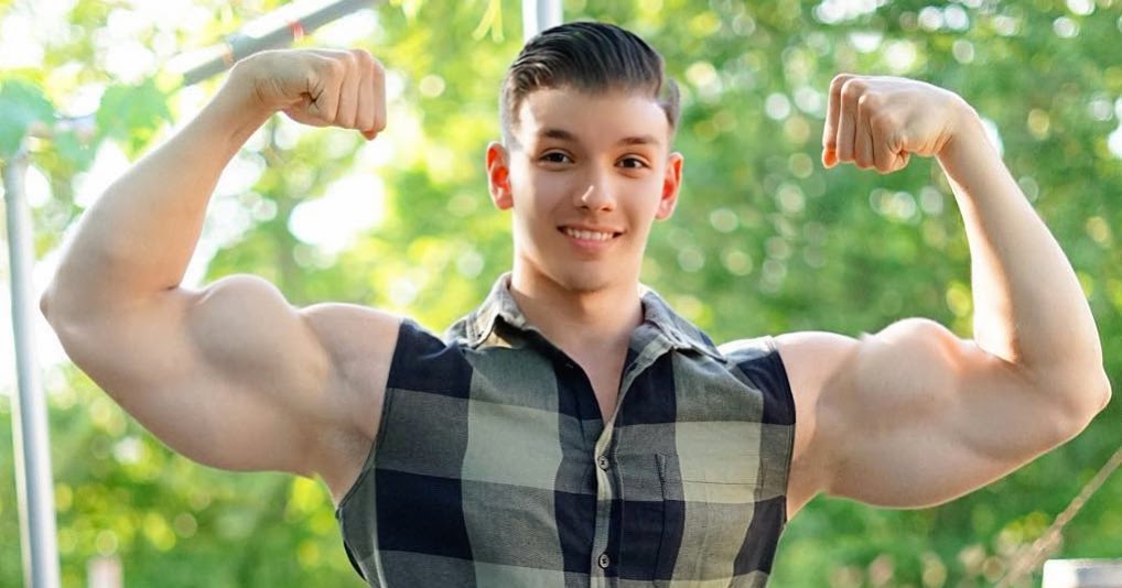 BUILT by tallsteve: Young Man With Big Arms