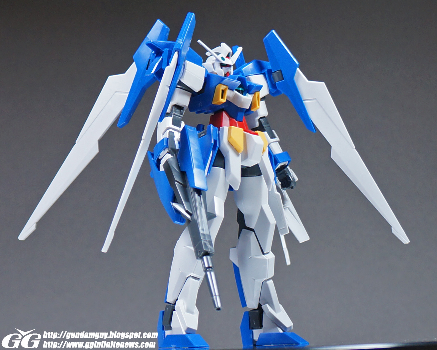 GUNDAM GUY: HG 1/144 Gundam AGE-2 Normal - Review Images by Gundam Guy