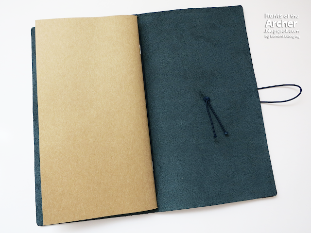 Notebook Review: Traveler's Notebook Blue Edition | Rants of The Archer