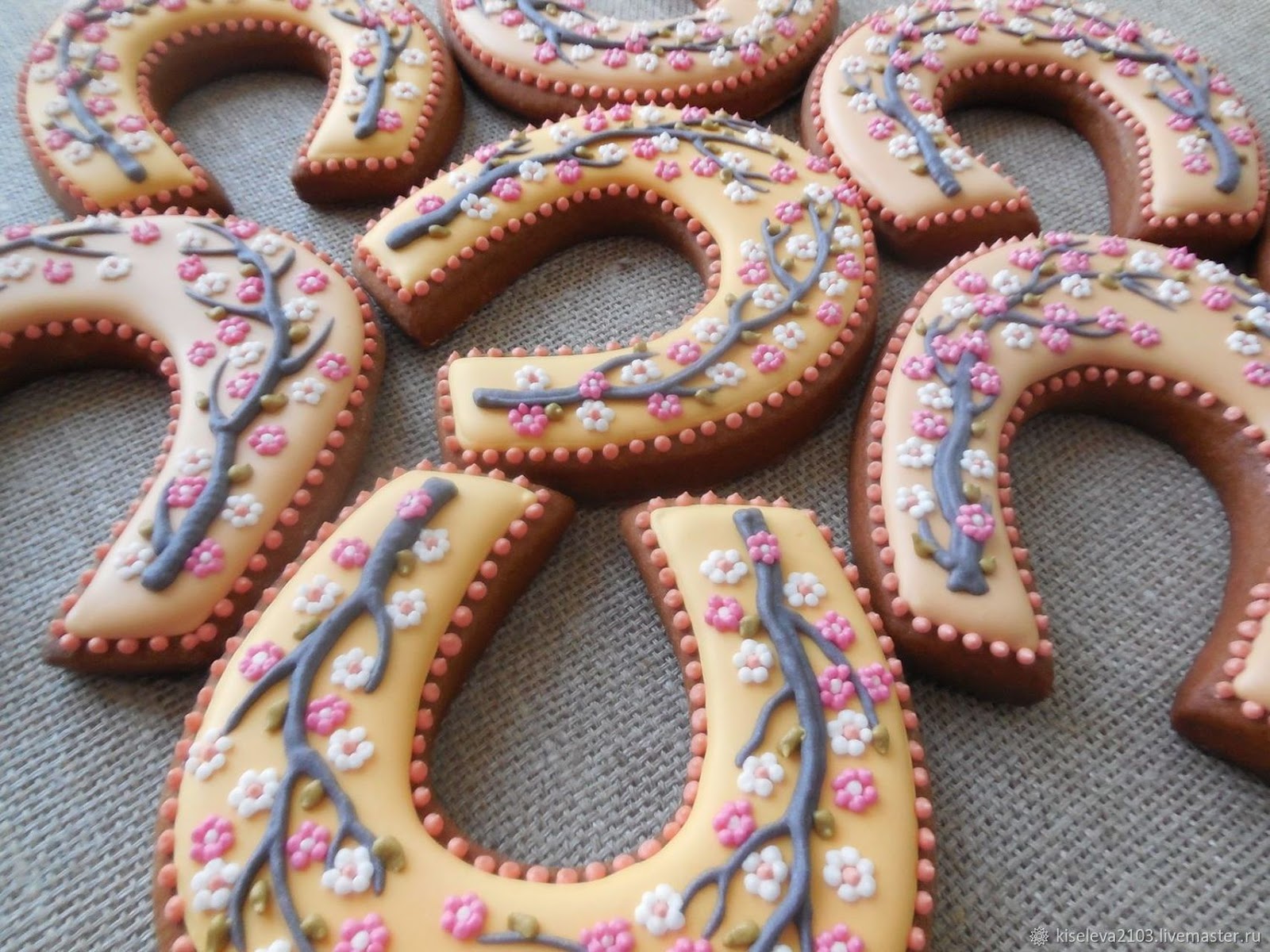 Glaseado de color para el pan de jengibre, clase, instructivo y masa ...