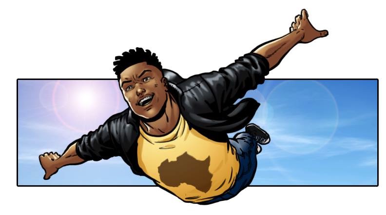 Kpoto Comics: KWEZI (A NEW AFRICAN HERO)