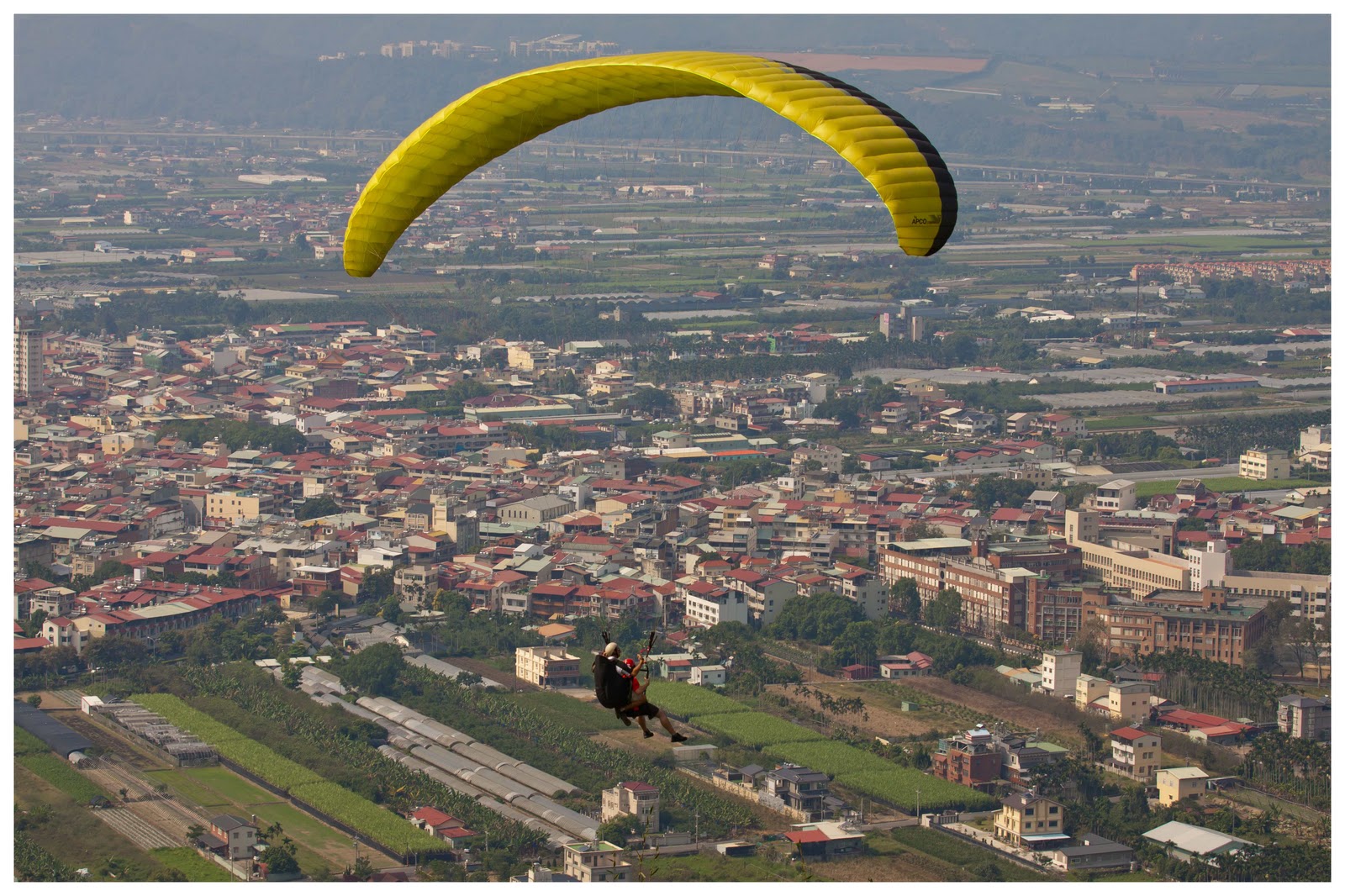 To Taiwan and Back Again...: Paragliding in Puli
