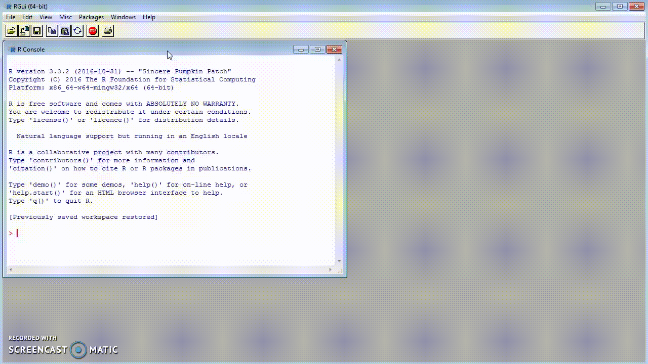 Installing R Commander from R
