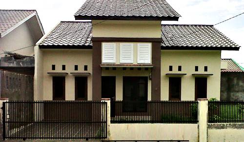 Contoh Tampak Depan Rumah Minimalis yang Elegant - desain rumah modern
