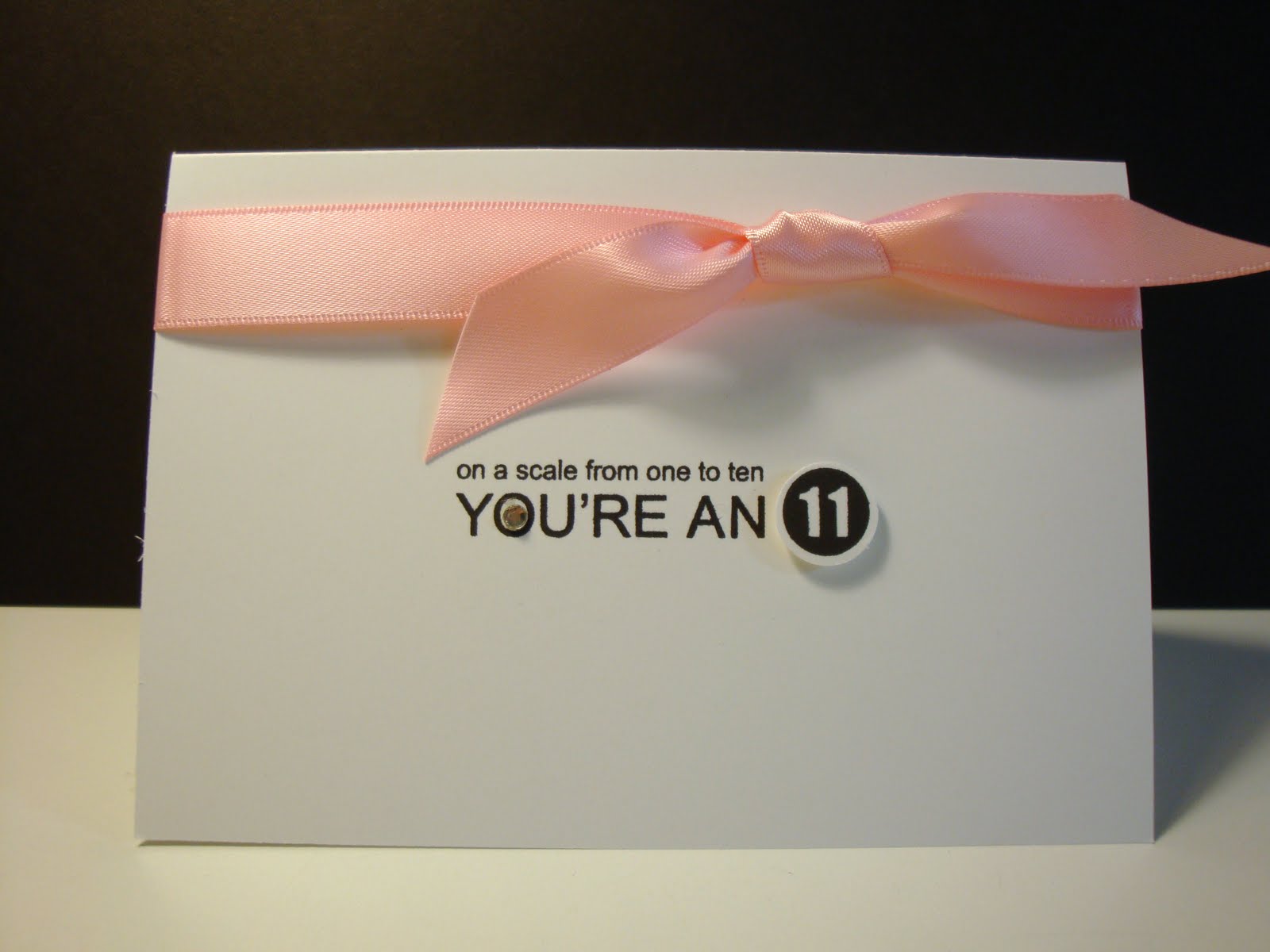 penguinstamper: Perfect Words Card Sample