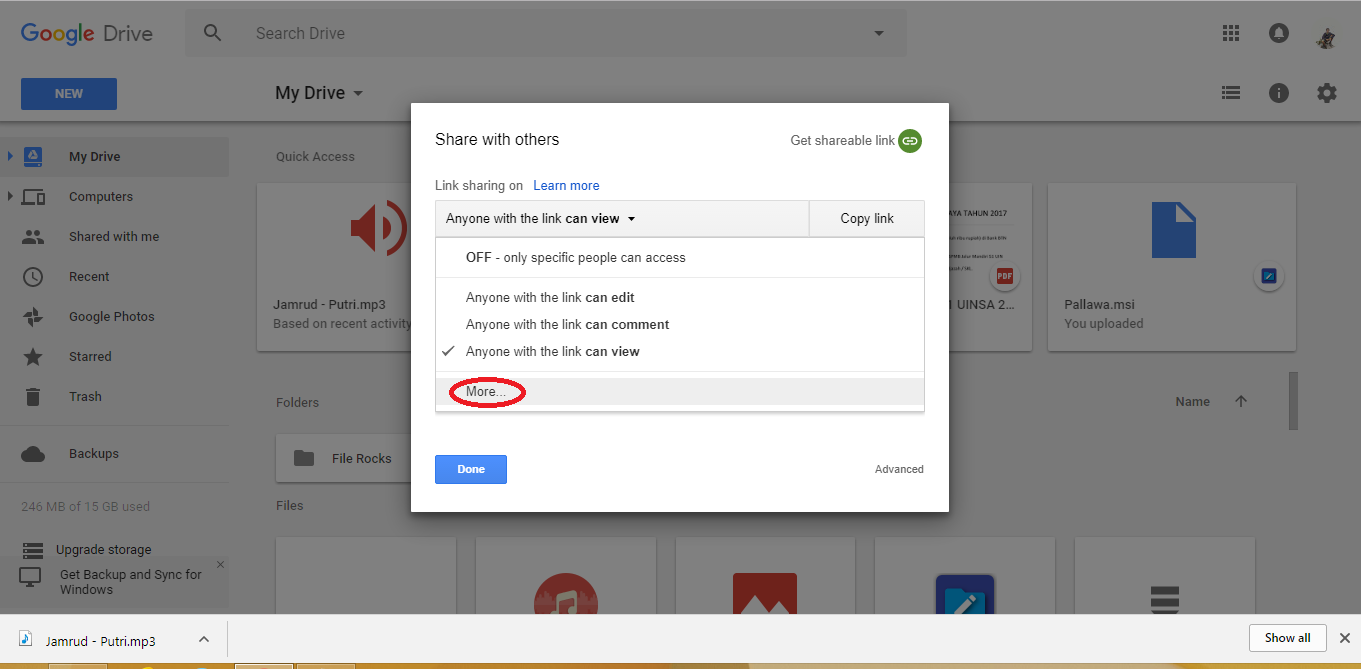 Blog TeknFormasi: Cara Membuat Direct Download Link di Google Drive