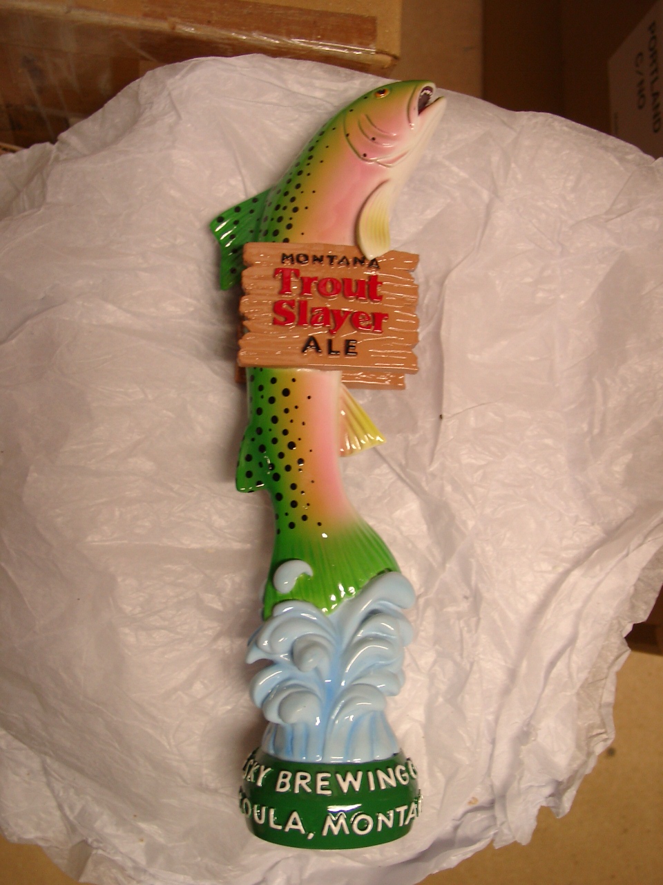 Tap Handle #57: Big Sky Brewing - Trout Slayer Wheat Ale