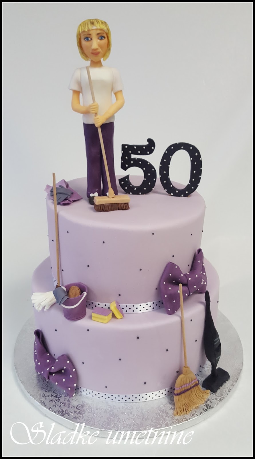 SLADKE UMETNINE: TORTA za 50 let