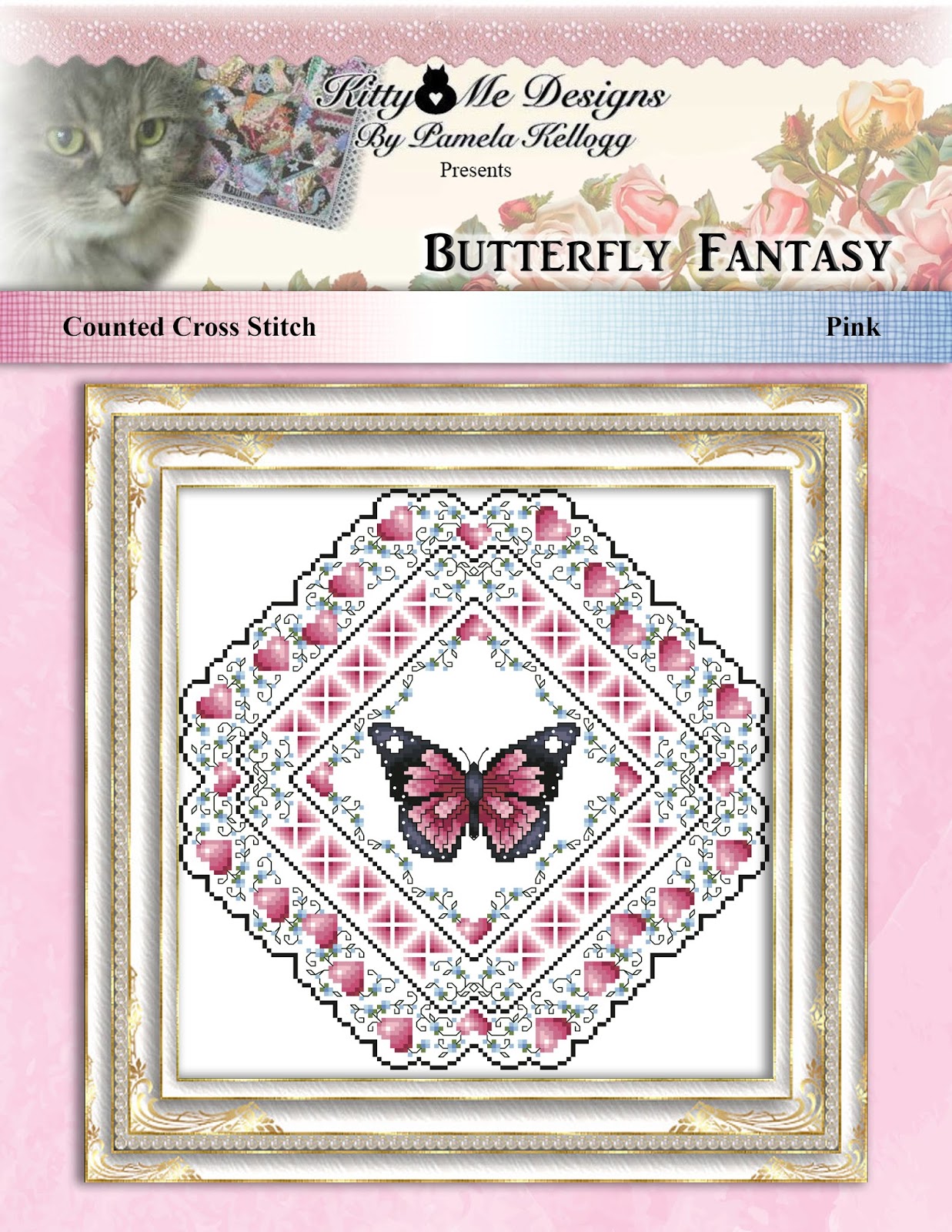 Kitty And Me Designs: Butterfly Fantasy Cross Stitch Series