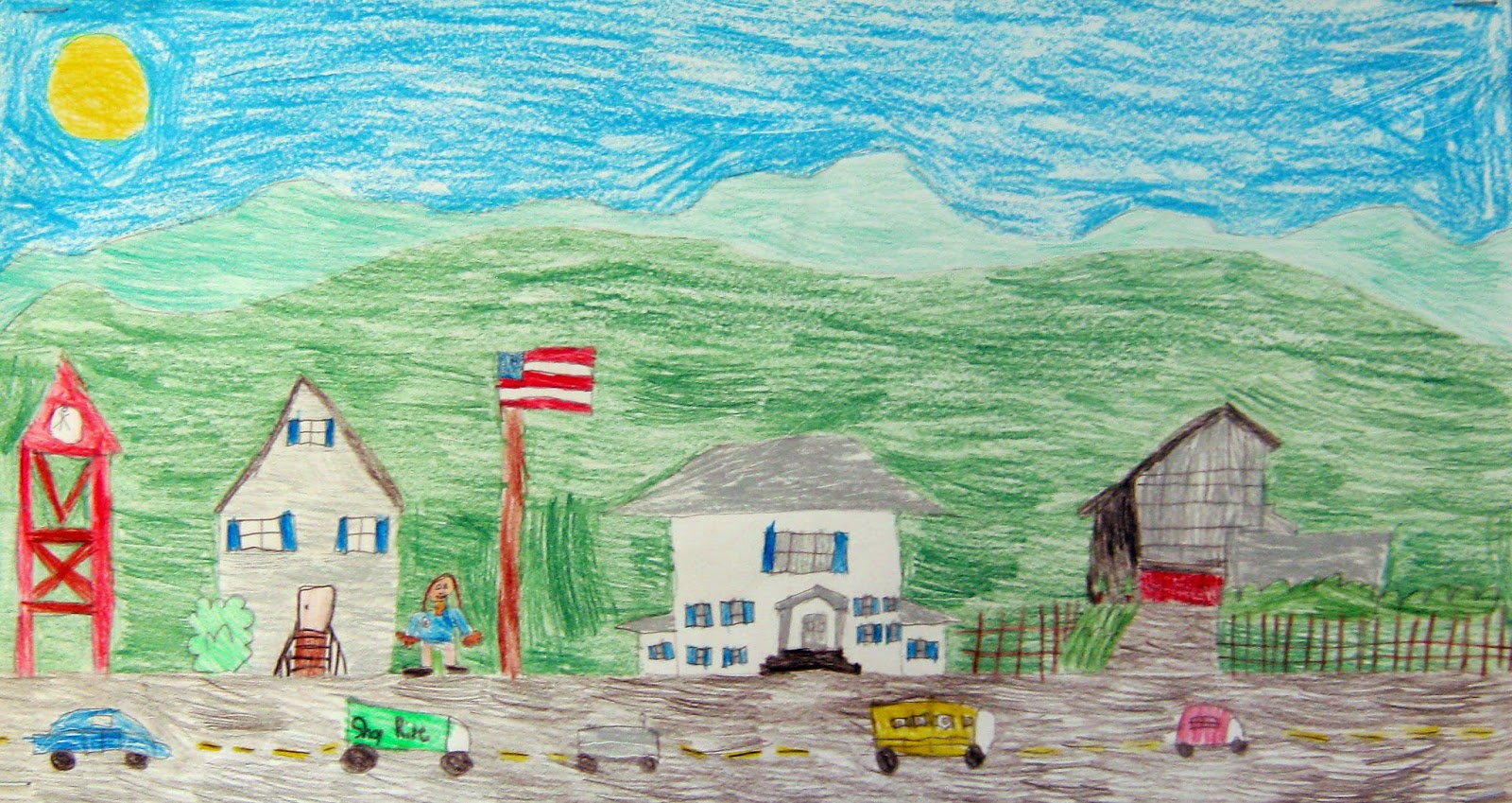 Mrs. Levine's Art Room : SECOND GRADE . . . Ranney School Landscapes