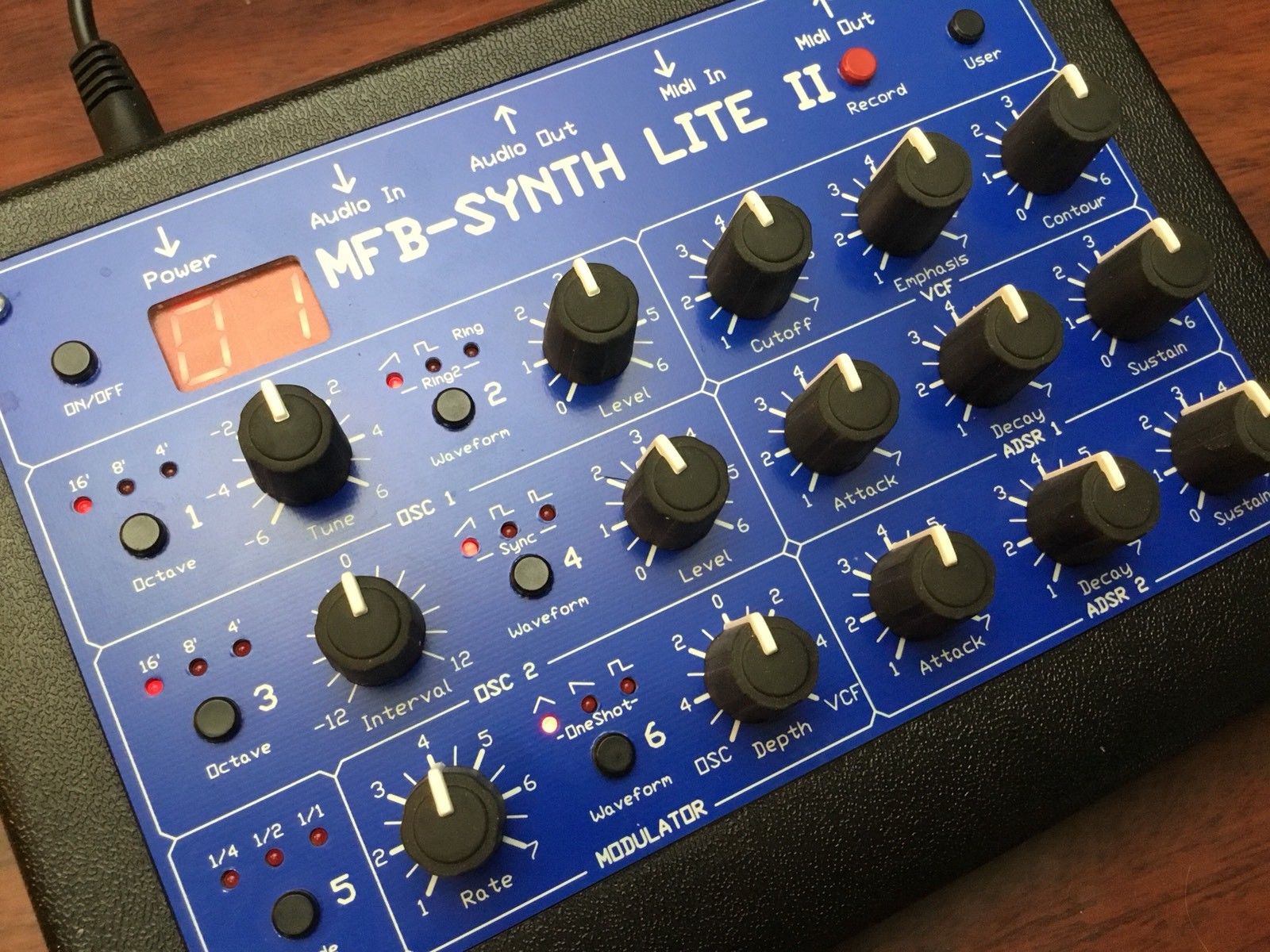MATRIXSYNTH: MFB Synth Lite II Analog Synthesizer