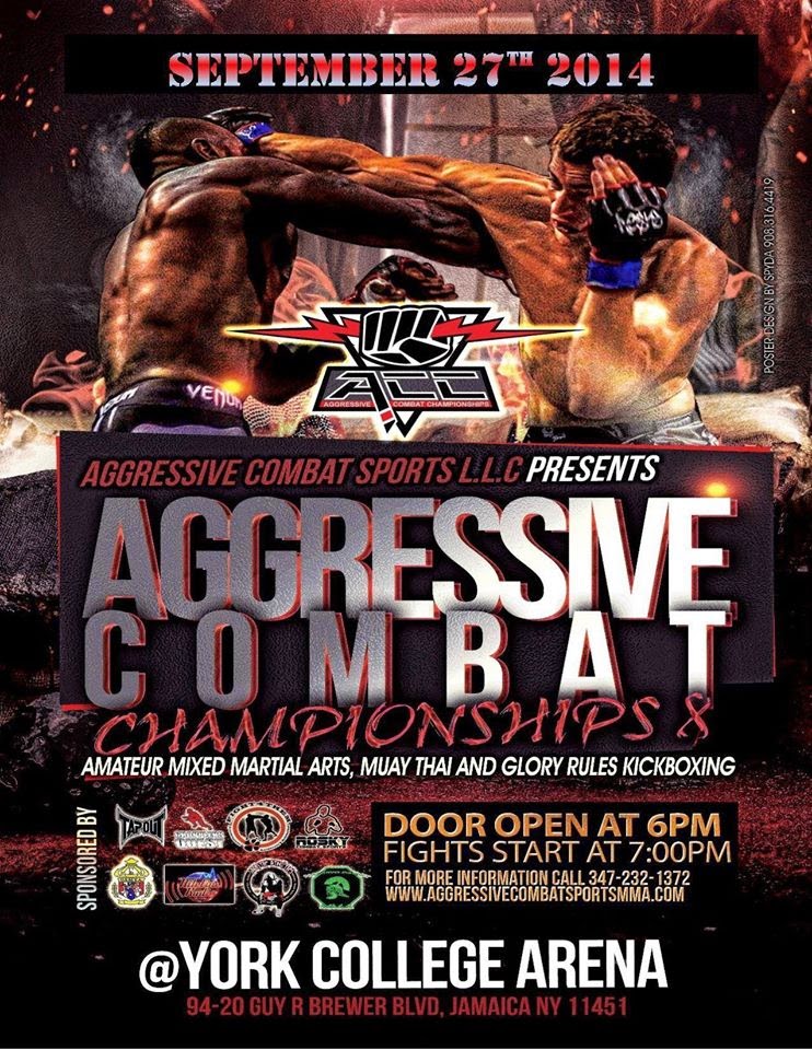 The MMA Journalist: Aggressive Combat Championship 8 Poster
