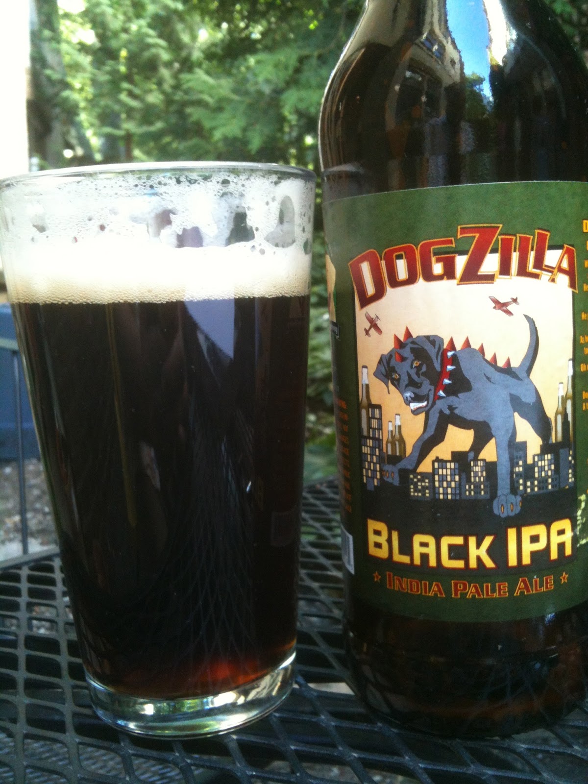 Stout Man in a Bitter World: DogZilla Black IPA