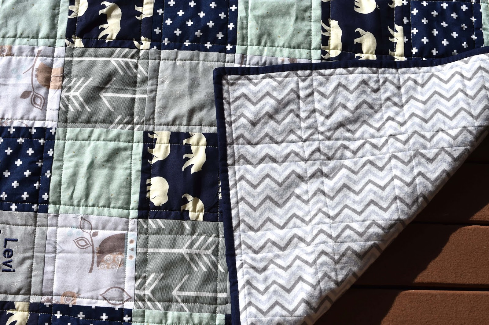 Stitchnquilt: Levi's Quilt
