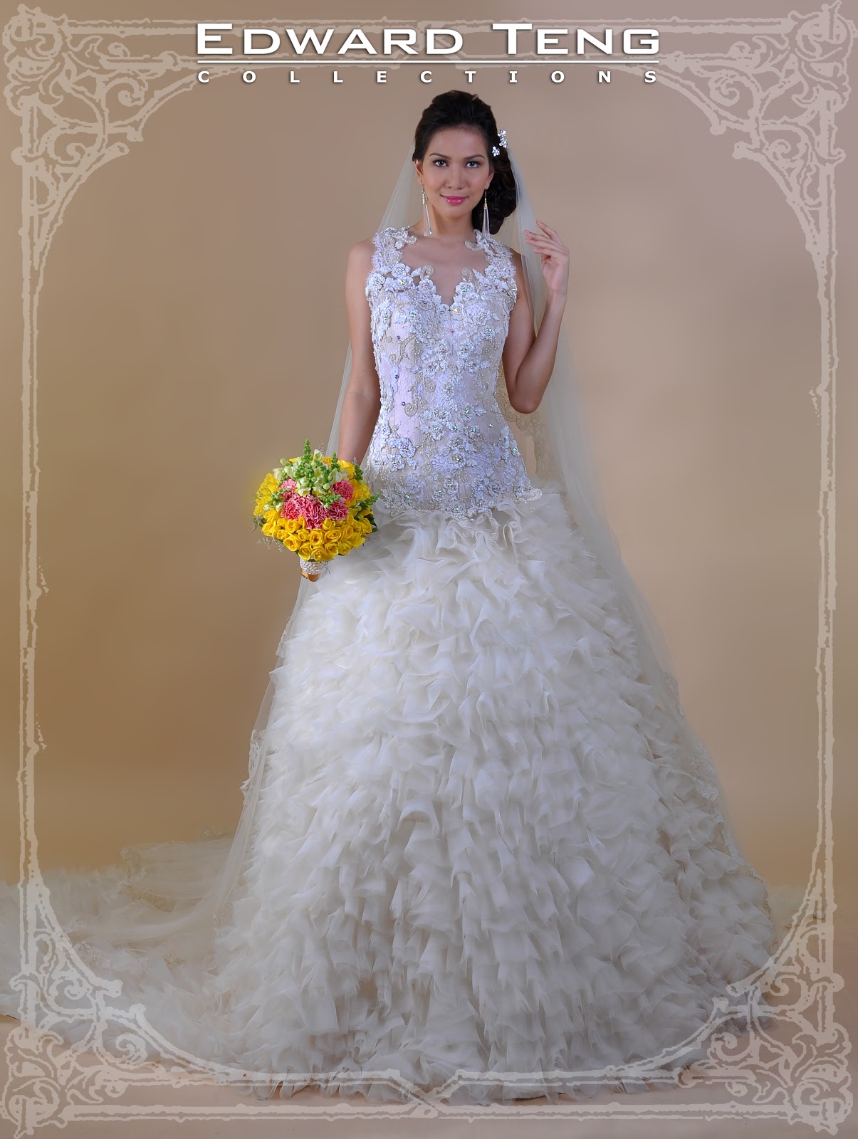 Edward Teng - Philippine Bridal Gowns: NEW COLLECTION OF EDWARD TENG